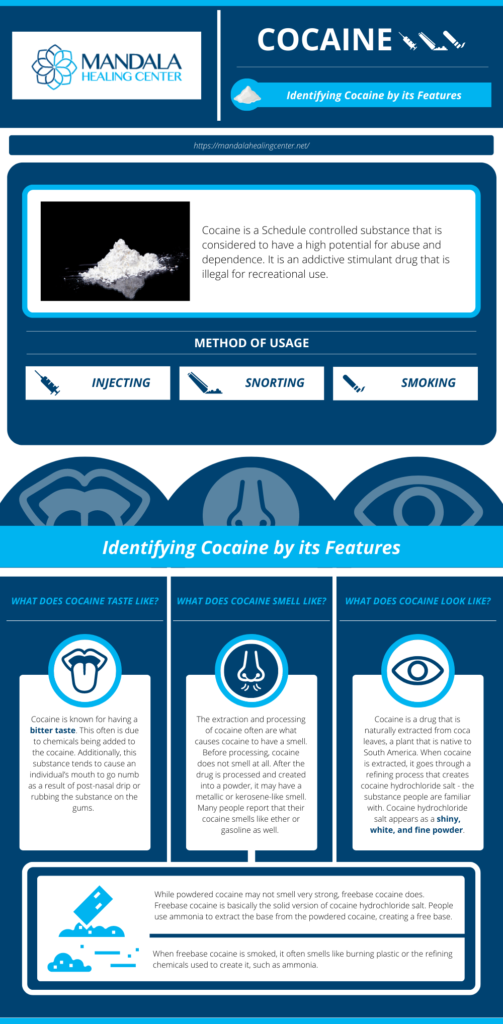 Identifying Cocaine by Look, Taste, and Smell - Mandala Healing Center