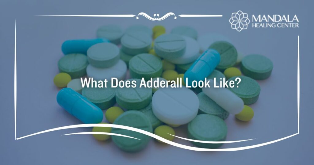What Do Adderall Pills Look Like?