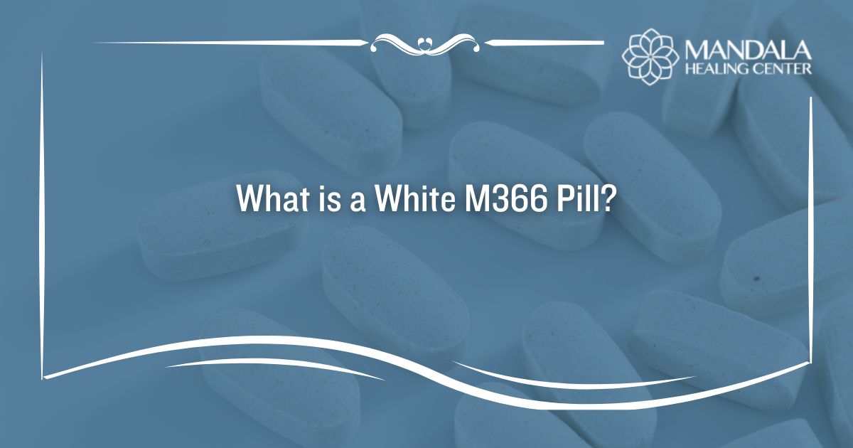 What is the White M366 Pill? - Identifying Hydrocodone